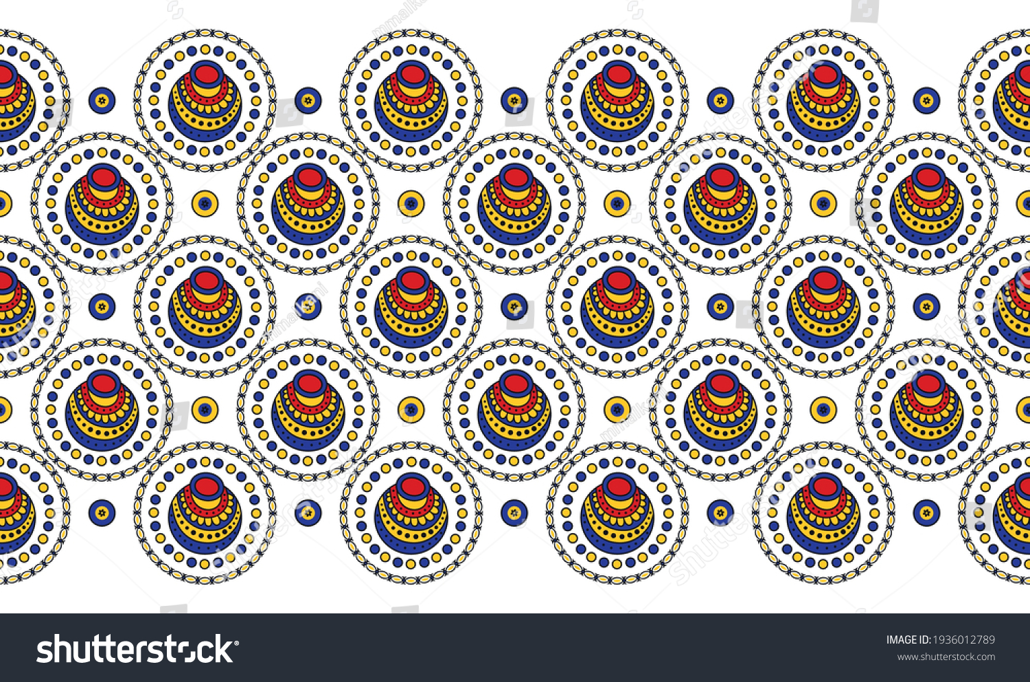 Vector Asian Earthenware Pot Border Design Stock Vector (Royalty Free ...