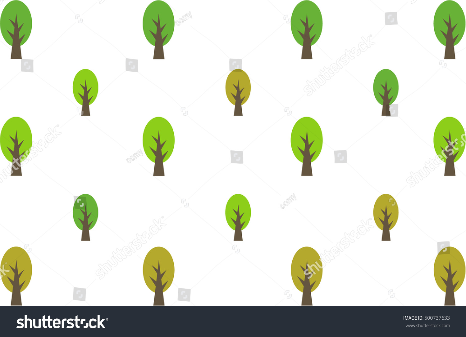Vector Background Tree Pattern Background Tree Stock Vector (Royalty ...
