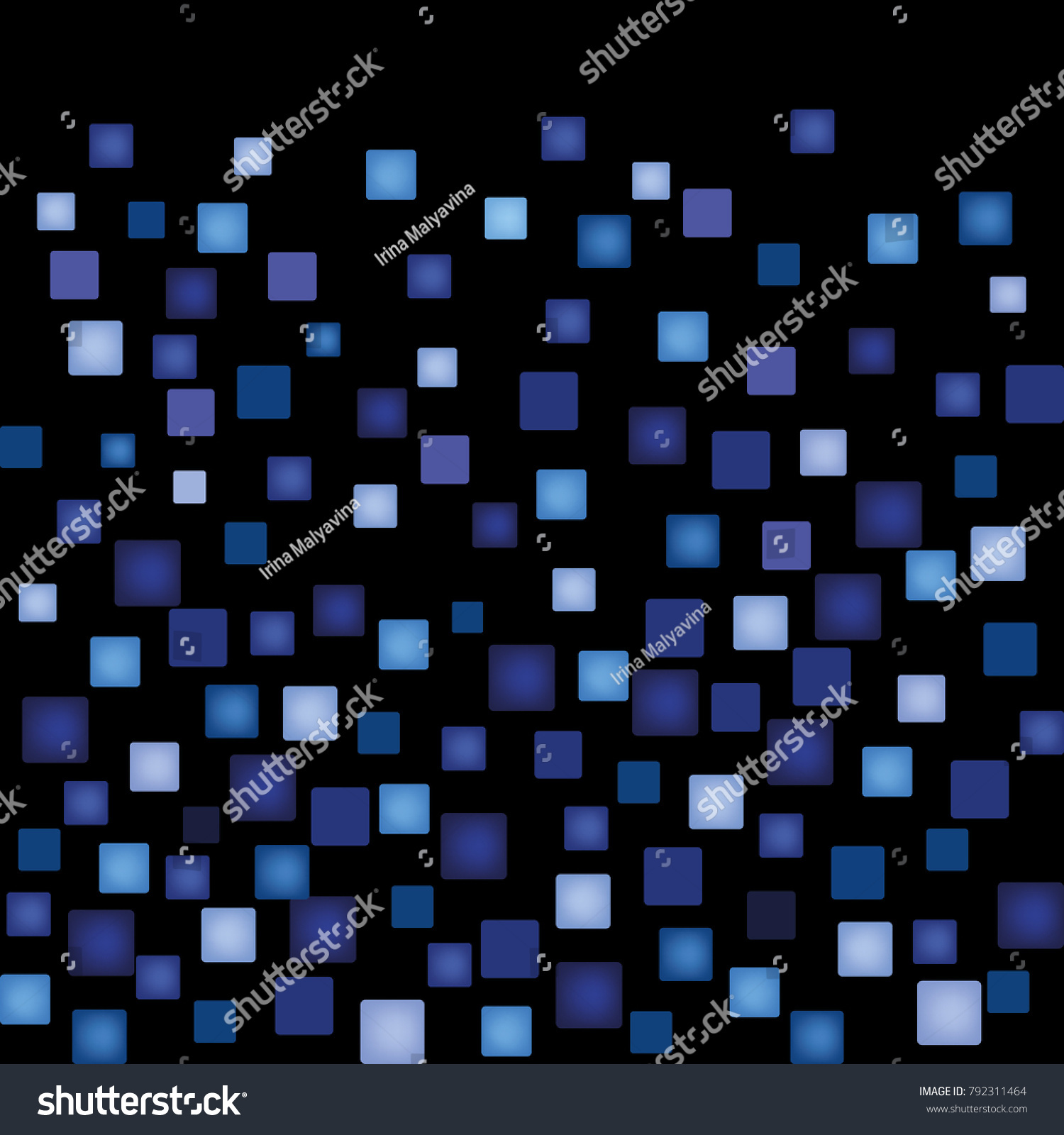 Vector Background Scene Lights Sky Stars Stock Vector (Royalty Free ...