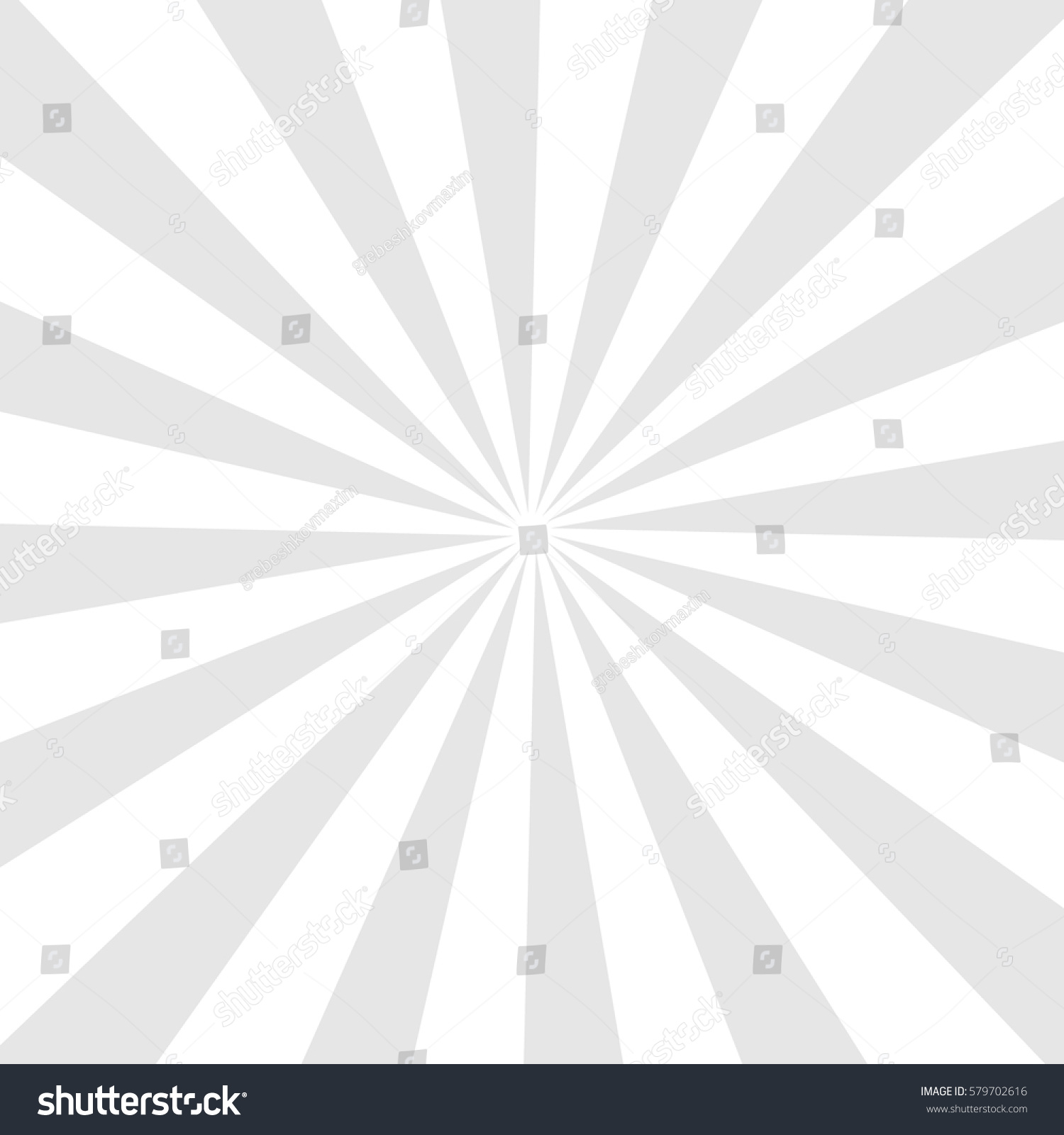 Vector Background Sun Rays White Gray Stock Vector (Royalty Free ...