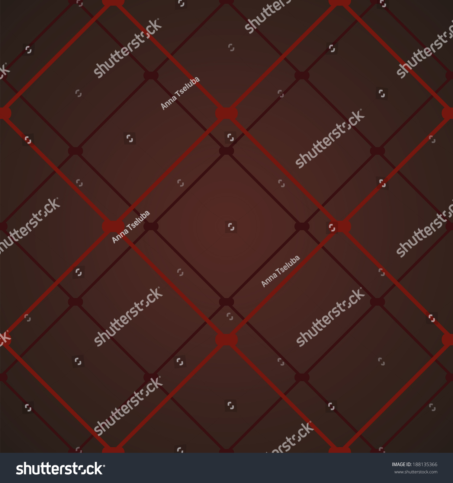 Vector Background Red Grid Geometric Design Stock Vector (Royalty Free ...