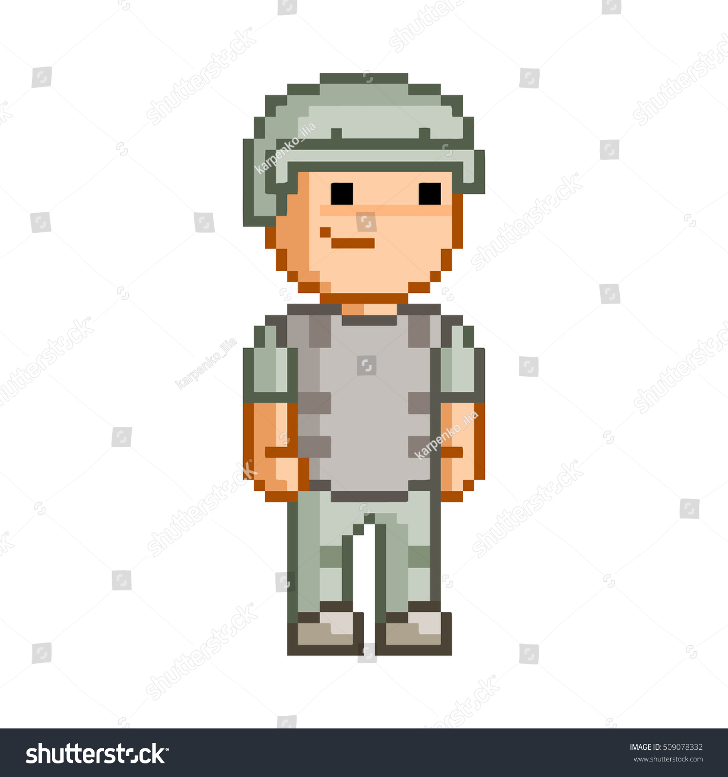 Vector 8 Bit Pixel Hero Game 스톡 벡터(로열티 프리) 509078332 | Shutterstock
