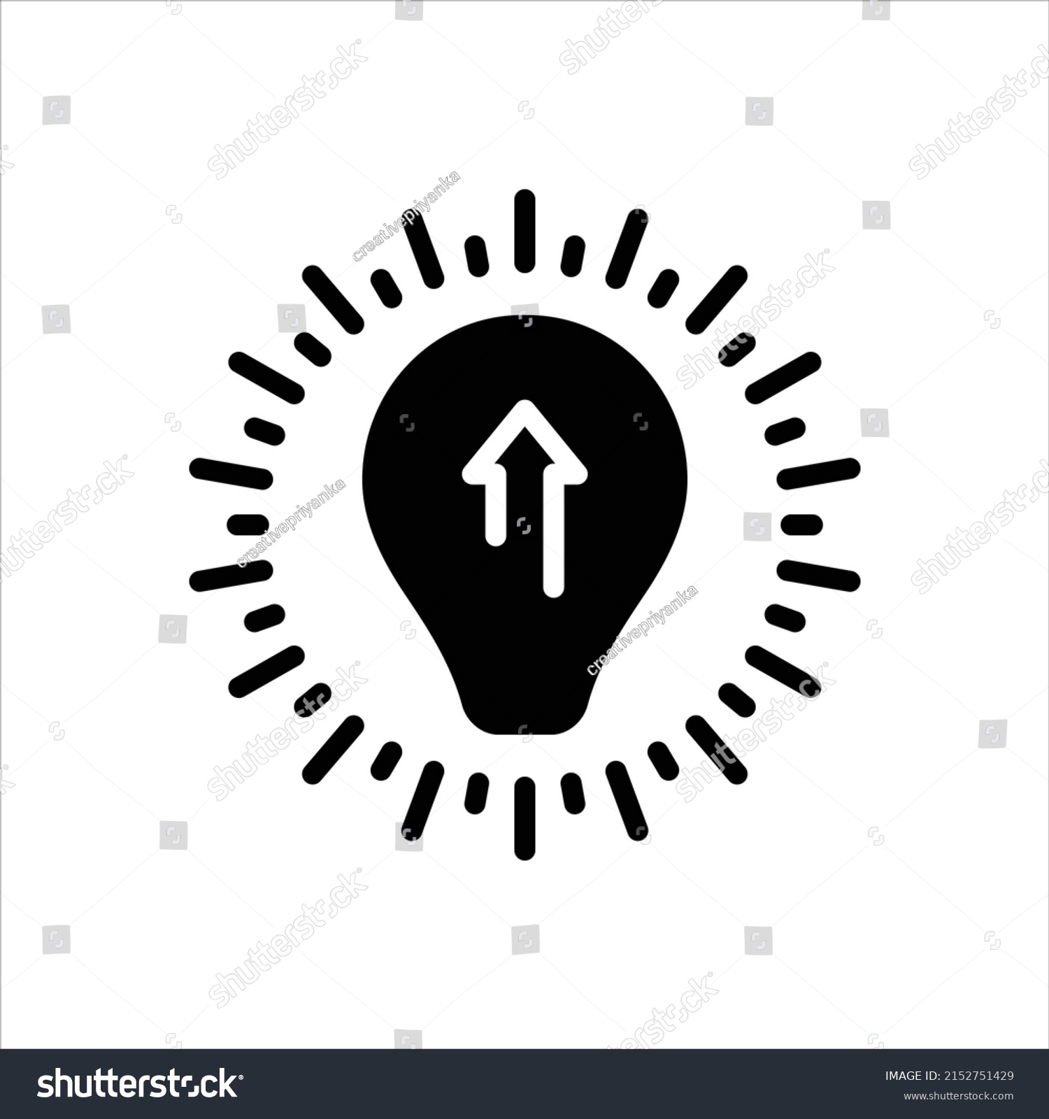 Vector Black Icon Enhanced Stock Vector (Royalty Free) 2152751429 ...