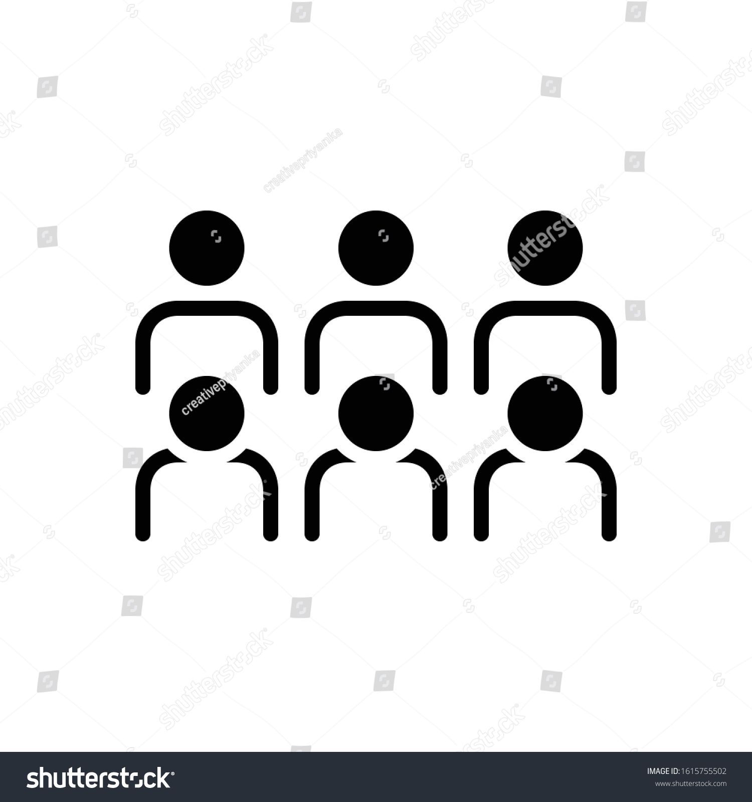 Vector Black Icon Others Stock Vector (Royalty Free) 1615755502