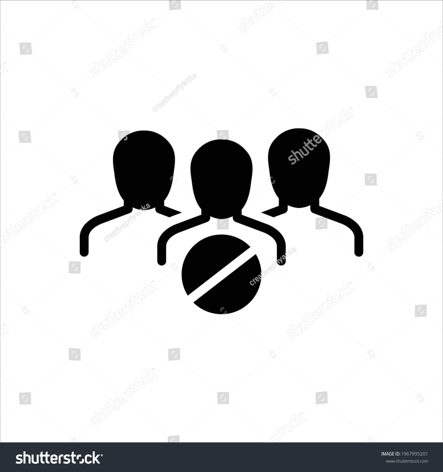Vector Black Icon Resistance Stock Vector (Royalty Free) 1967995201