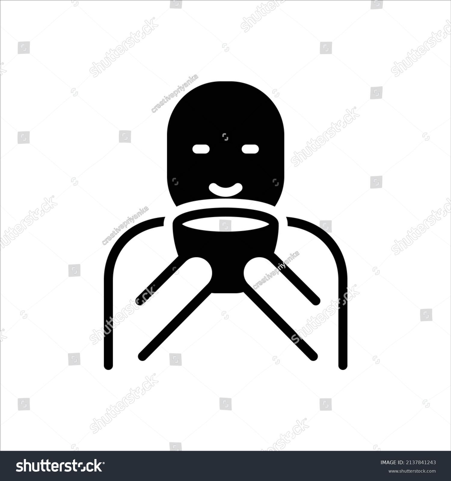 Vector Black Icon Sip Stock Vector (Royalty Free) 2137841243 | Shutterstock