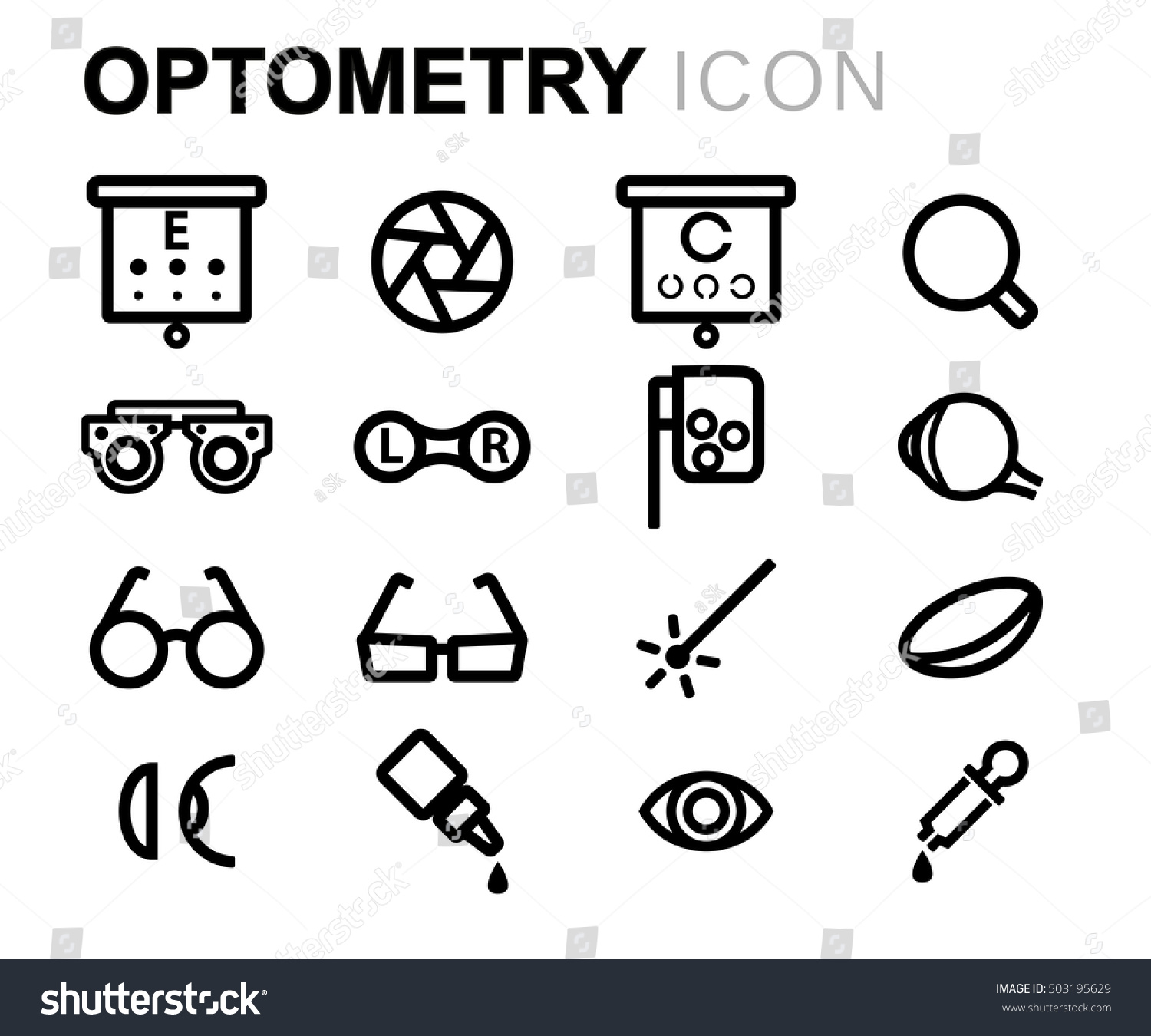 10,250 Optometry symbol Images, Stock Photos & Vectors | Shutterstock