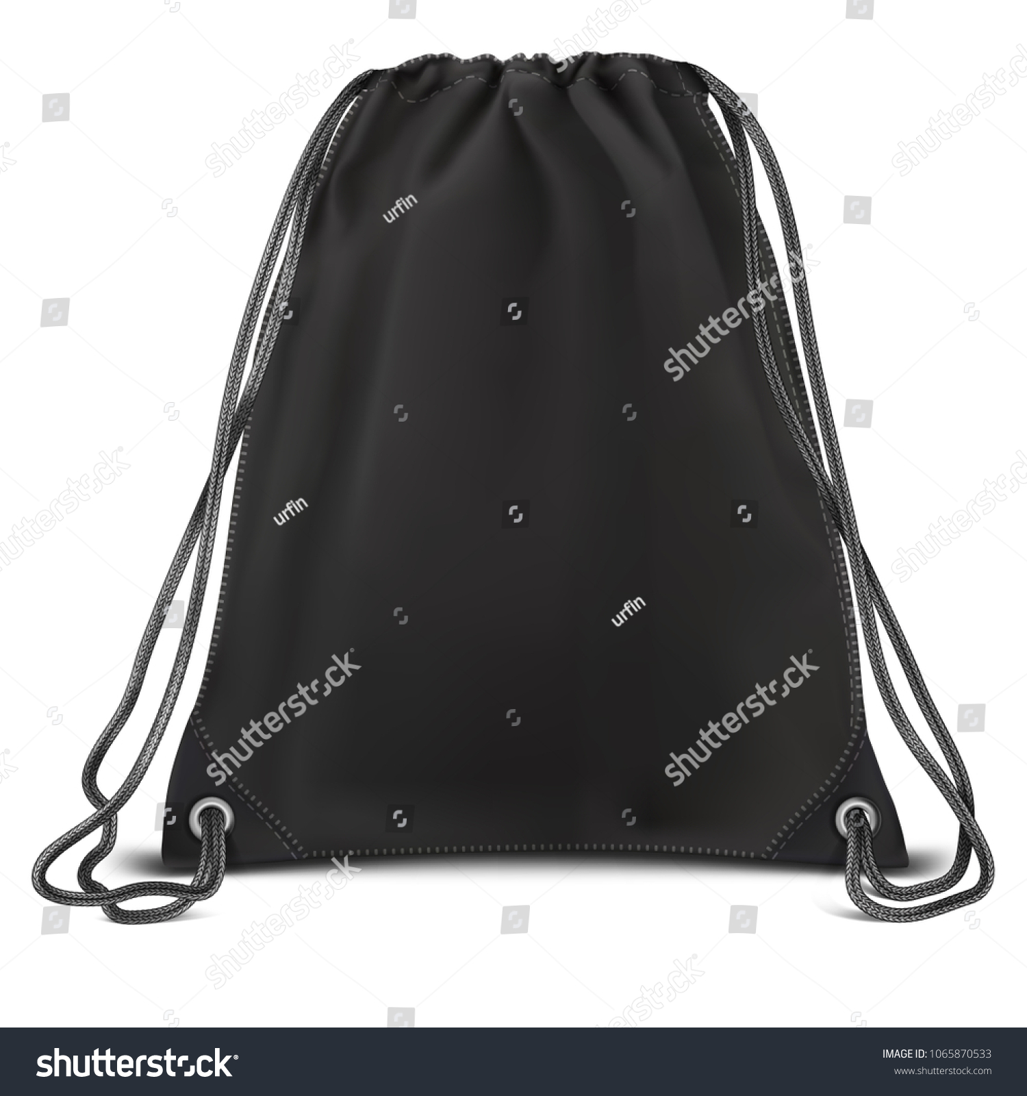 1,581 Black drawstring bag Images, Stock Photos & Vectors | Shutterstock