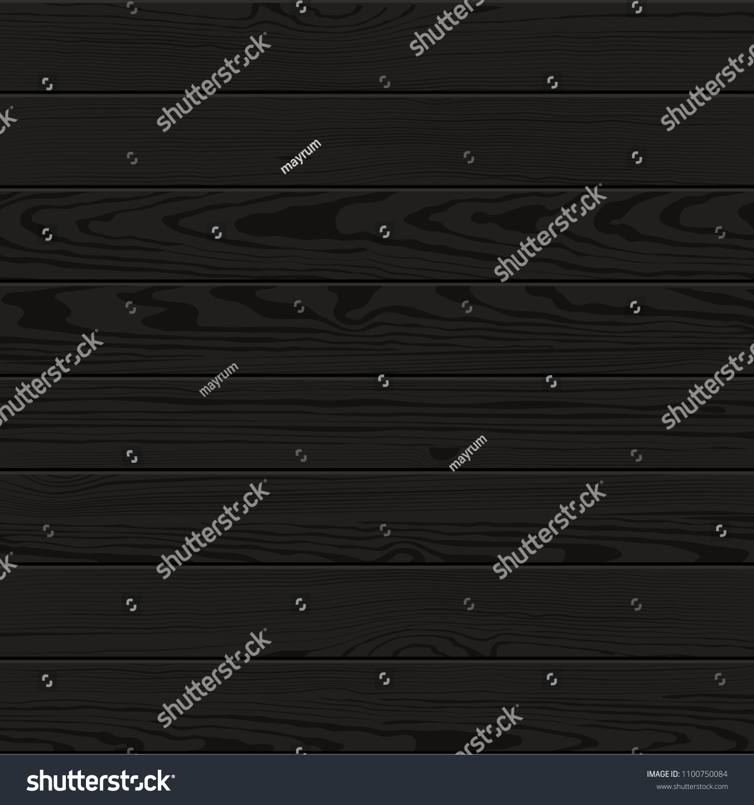 Vector Black Painted Wood Texture Stock Vector (Royalty Free ...