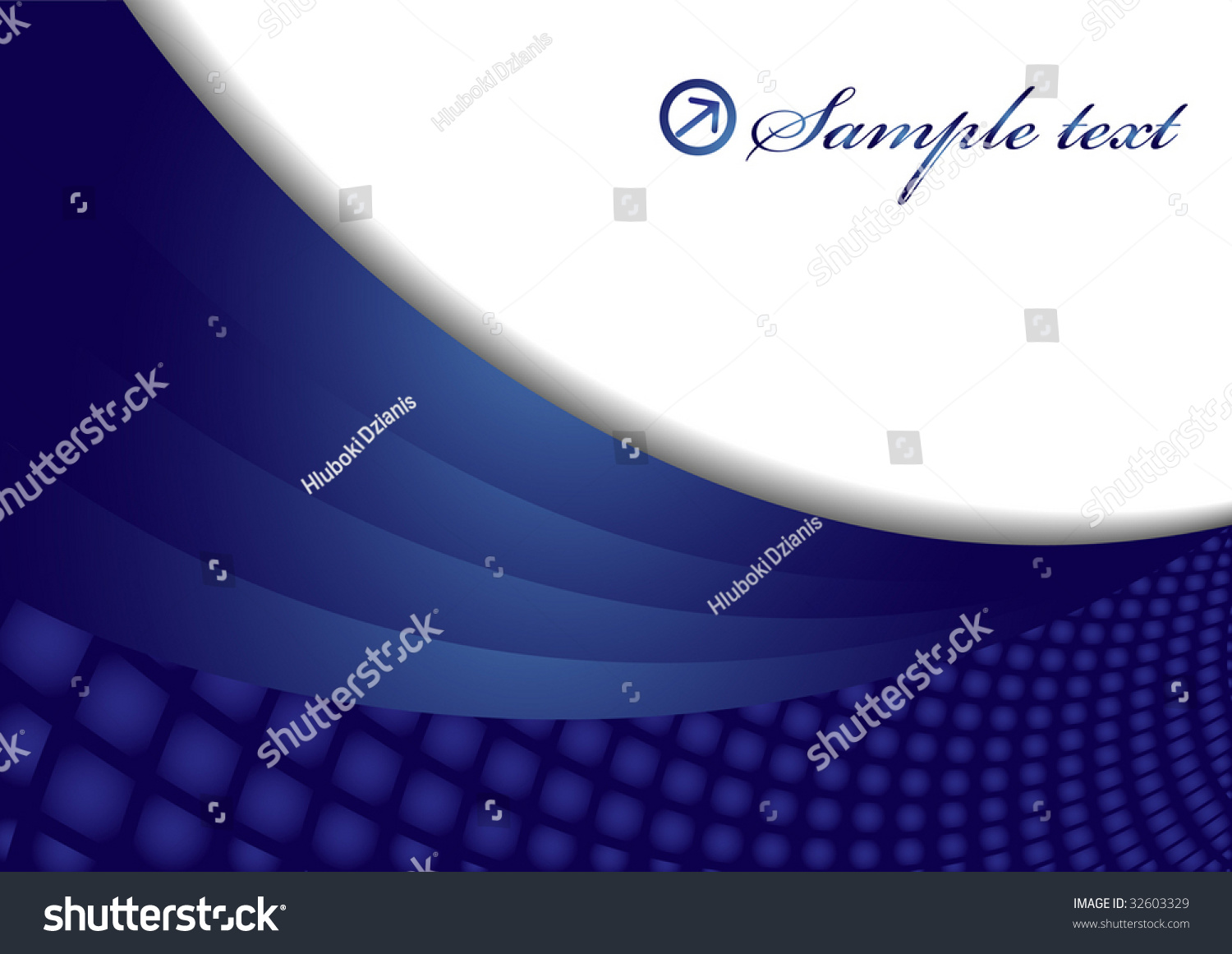 Vector Blue Abstract Background Clipart Stock Vector (Royalty Free ...