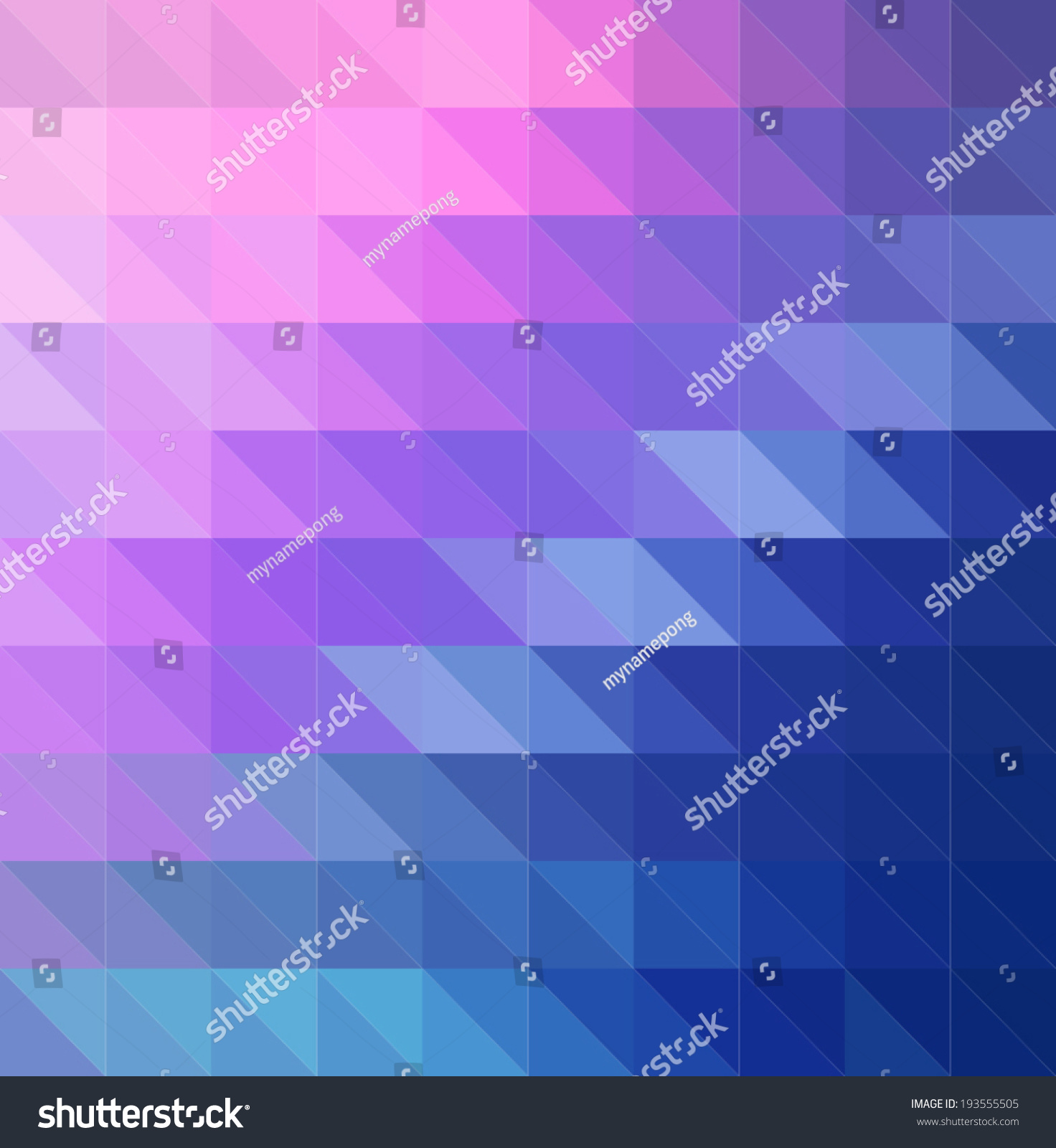 Vector Blue Purple Triangle Stock Vector (Royalty Free) 193555505