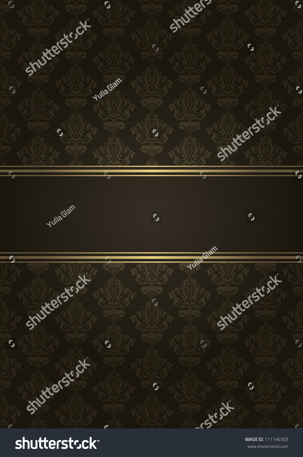 Vector Brown Gold Luxury Background Stock Vector (Royalty Free) 111146303
