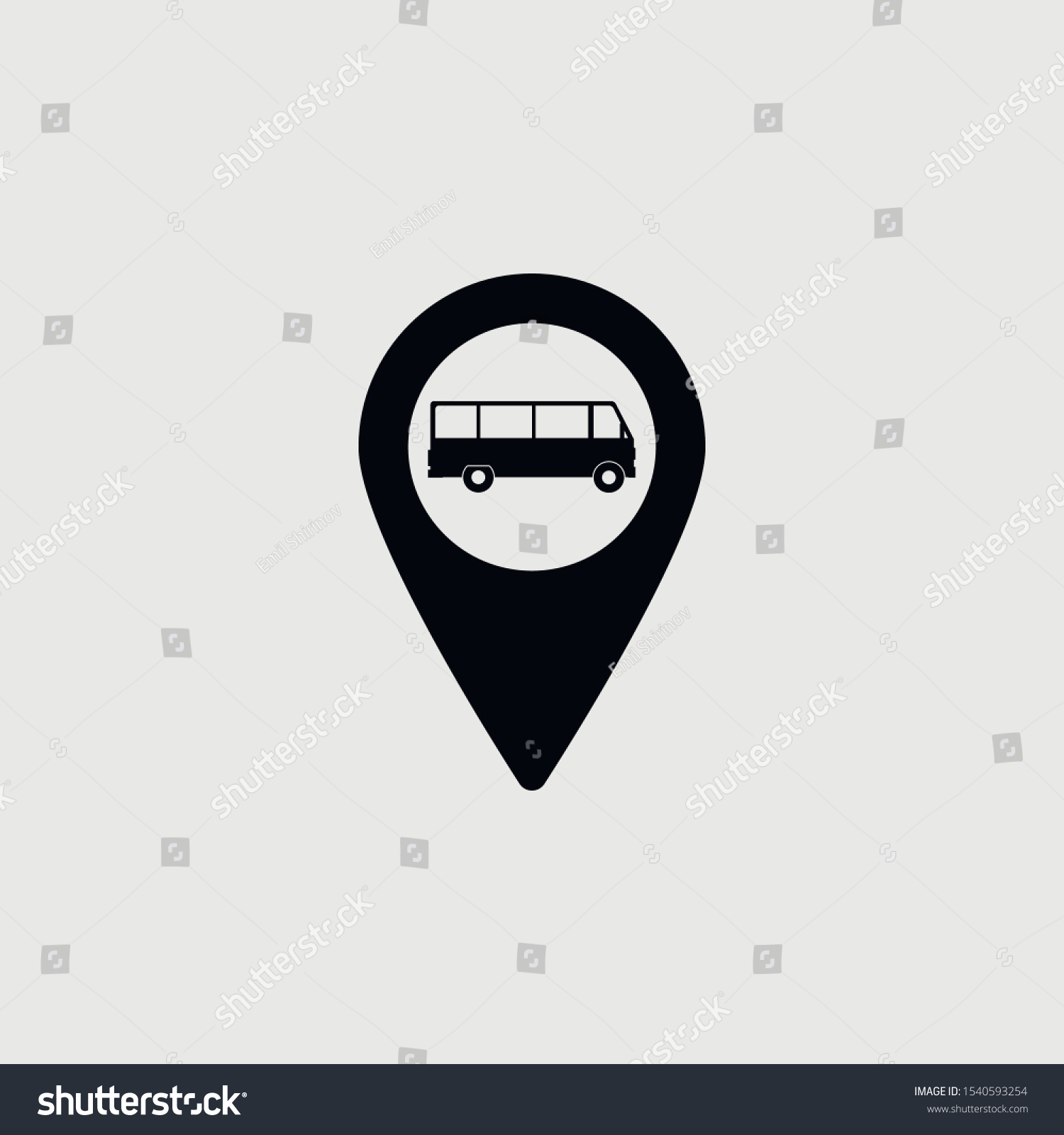 1,614 Bus stop pin Images, Stock Photos & Vectors | Shutterstock