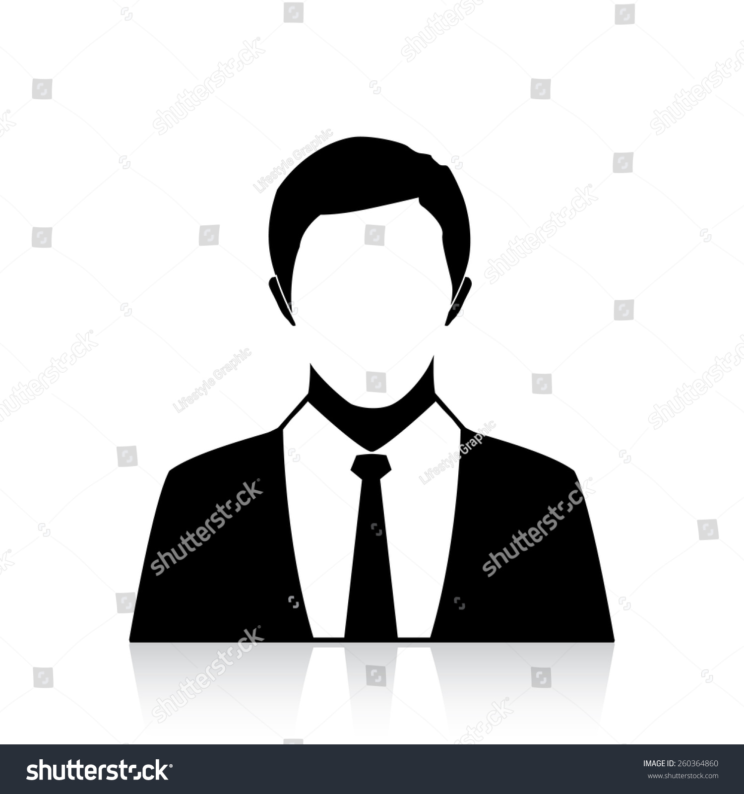 Vector Business Man Vector Illustration Stock Vector (Royalty Free ...