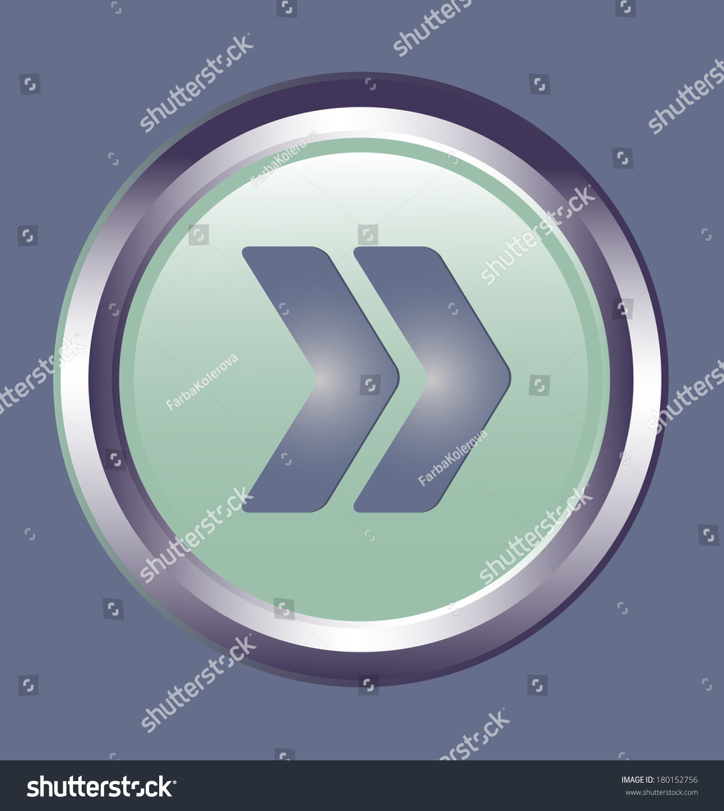 Vector Button Arrow Symbol Stock Vector (Royalty Free) 180152756 ...