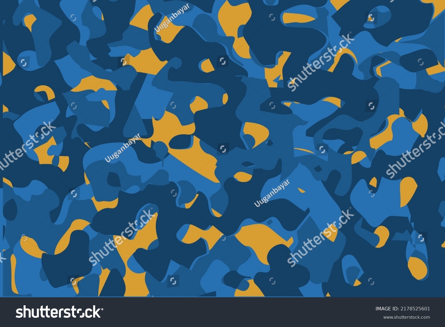Vector Camouflage Pattern Army Creative Camouflage Stock Vector ...
