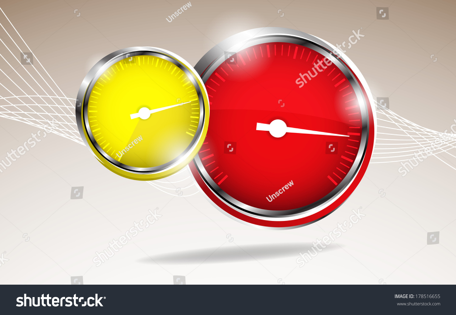 Vector Car Speedometer Abstract Background Clipart Stock Vector ...