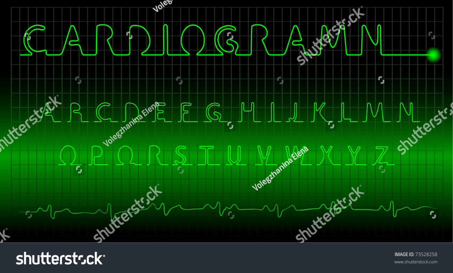 927 Cardiogram alphabet Images, Stock Photos & Vectors | Shutterstock