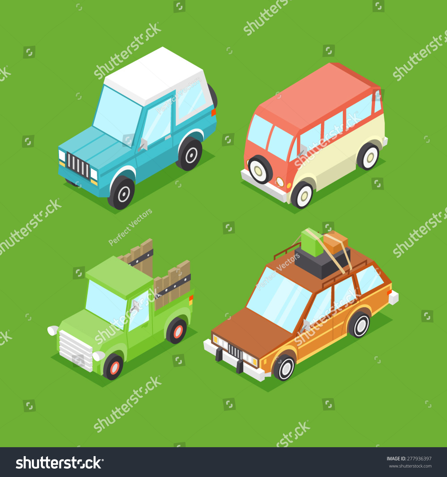 Vector Cartoon Isometric Cars Stock Vector (Royalty Free) 277936397 Vector Cartoon Isometric Cars Stock Vector (Royalty Free) 277936397