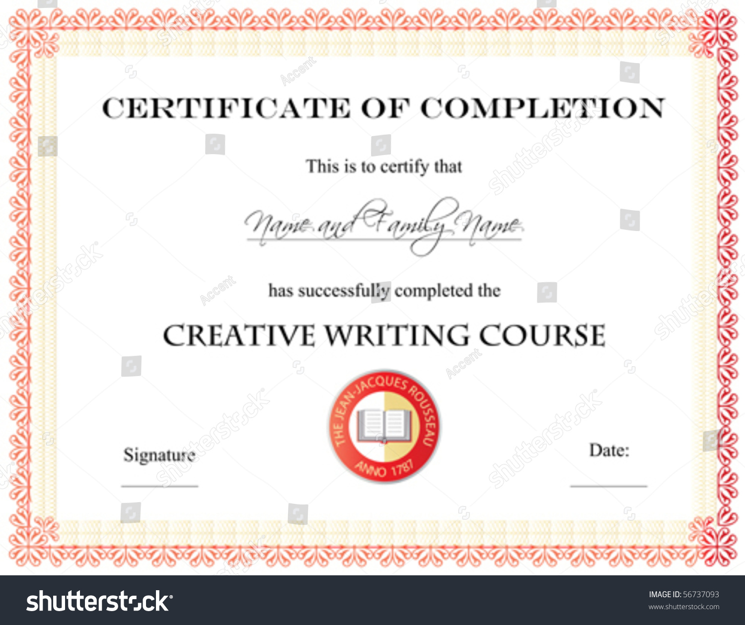 Certificate Of Completion Logo