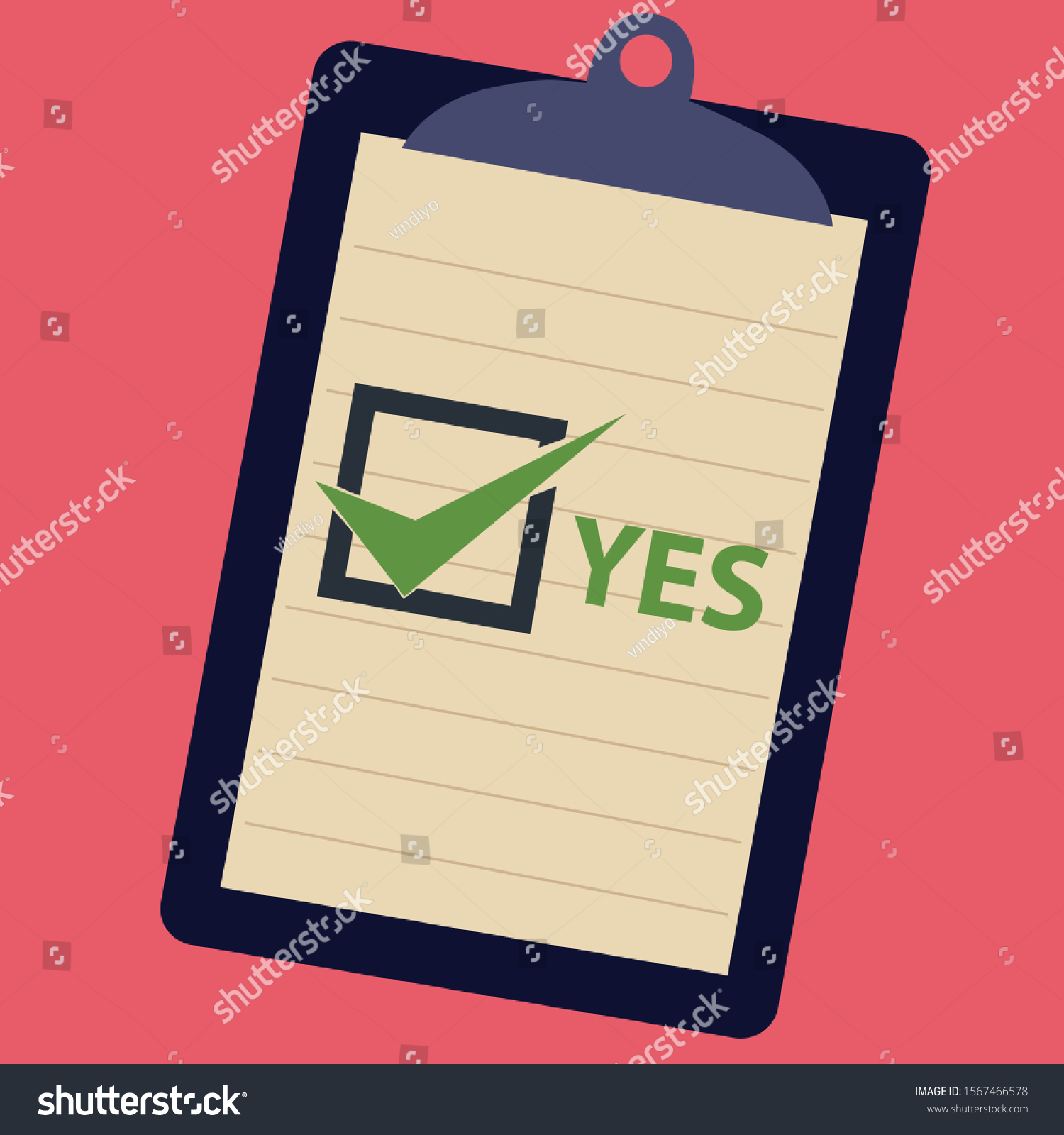 Vector Check List Form Icon Stock Vector (Royalty Free) 1567466578