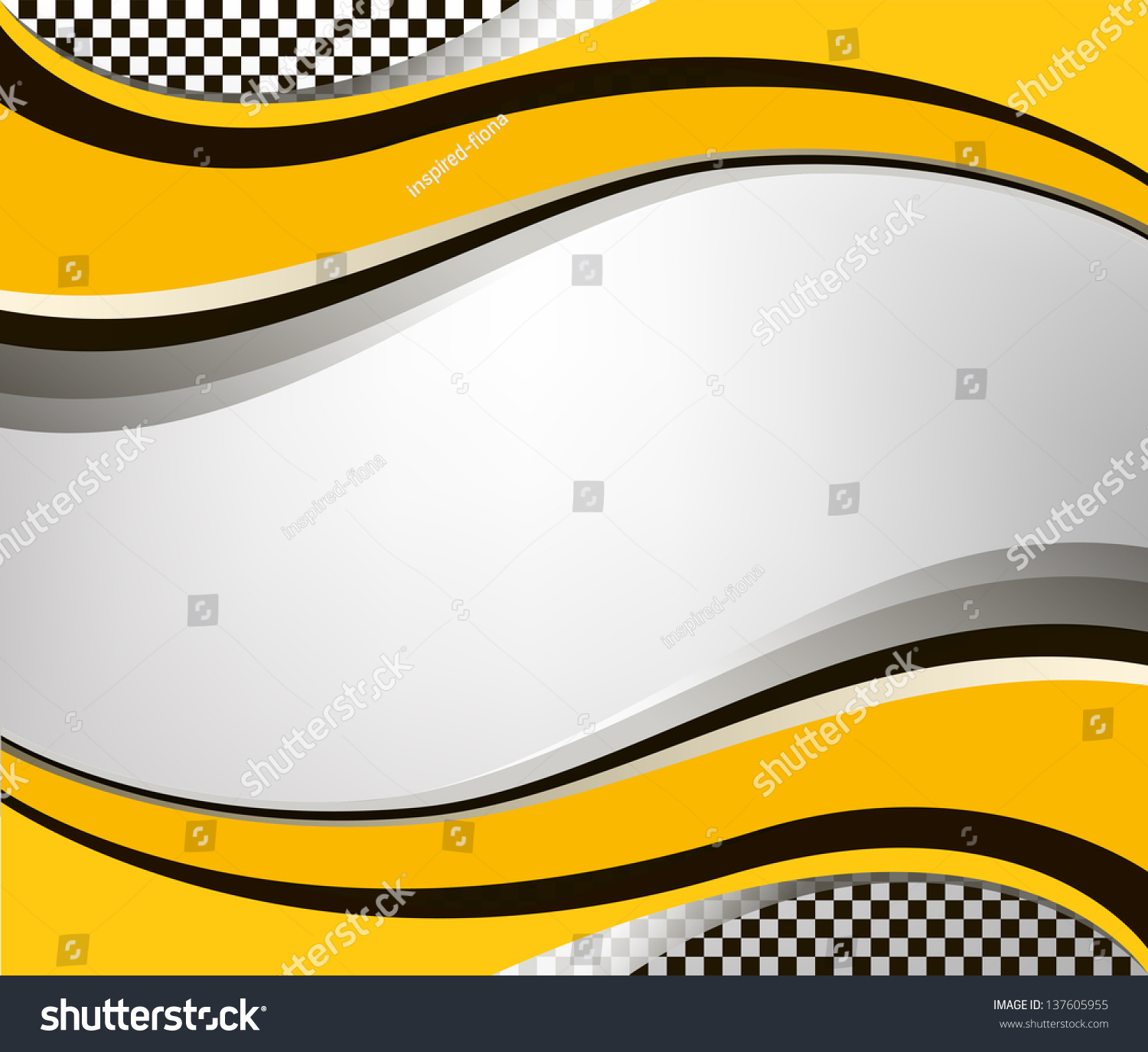 Vector Checkered Racing Flag Background Eps10 Stock Vector (Royalty ...