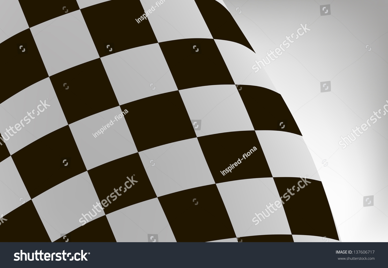 Vector Checkered Racing Flag Background Eps10 Stock Vector (Royalty ...