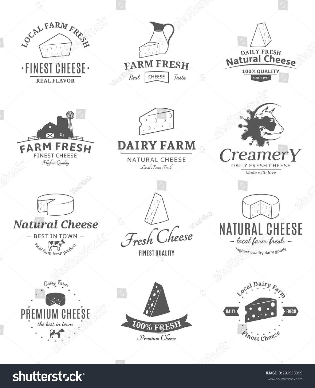 11,088 Vintage cheese logo Images, Stock Photos & Vectors | Shutterstock