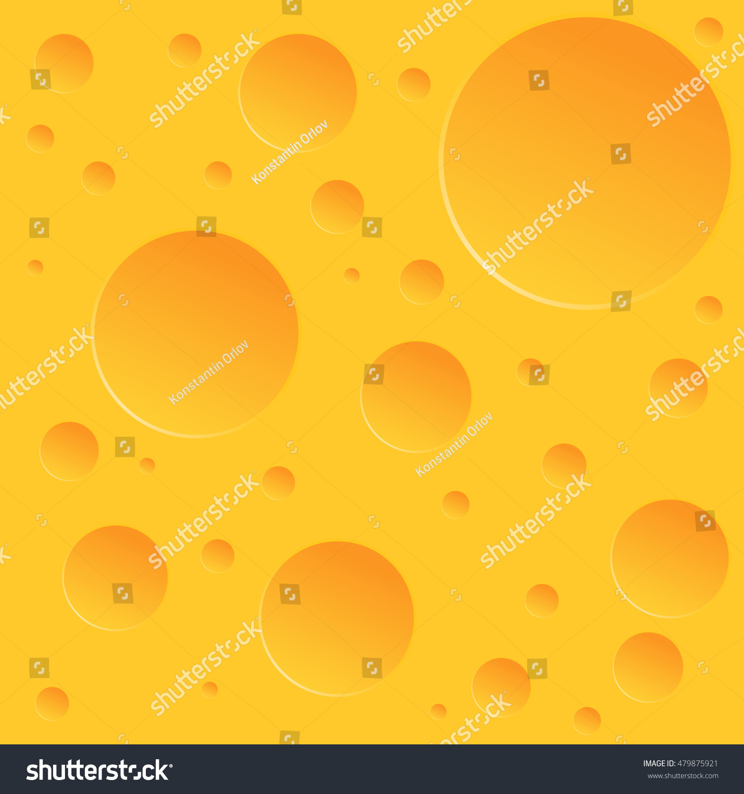 Vector Cheese Texture Air Bubbles Stock Vector (Royalty Free) 479875921 ...