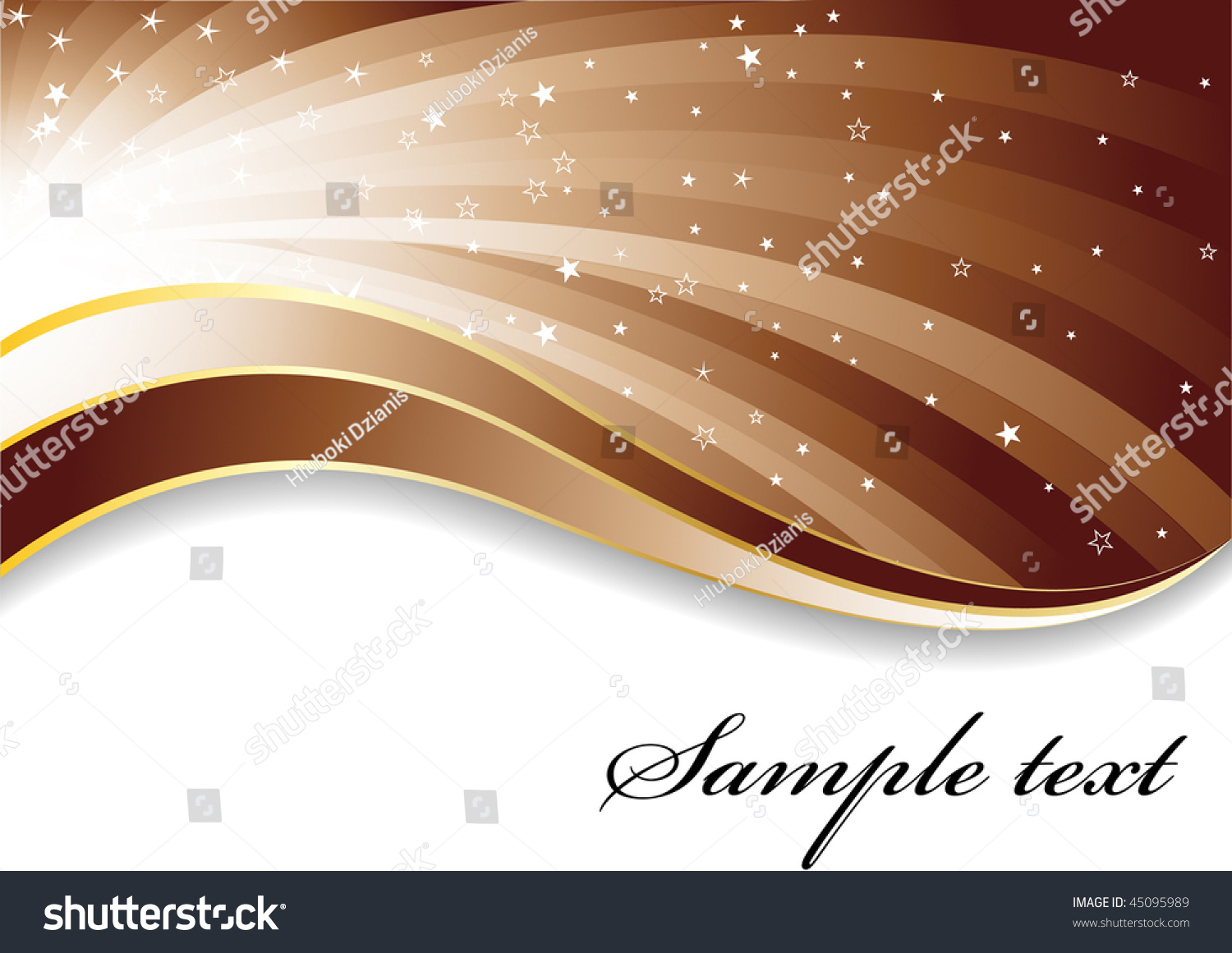 Vector Chocolate Background Clipart Stock Vector (Royalty Free) 45095989