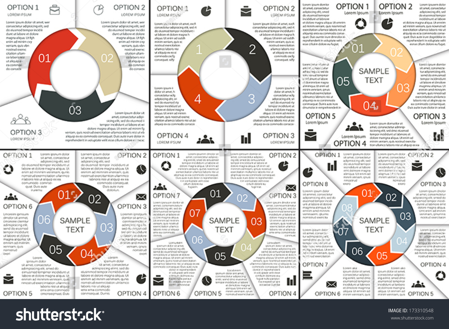 Vector Circle Infographics Set Template Diagram Stock Vector (Royalty ... Vector Circle Infographics Set Template Diagram Stock Vector (Royalty ...