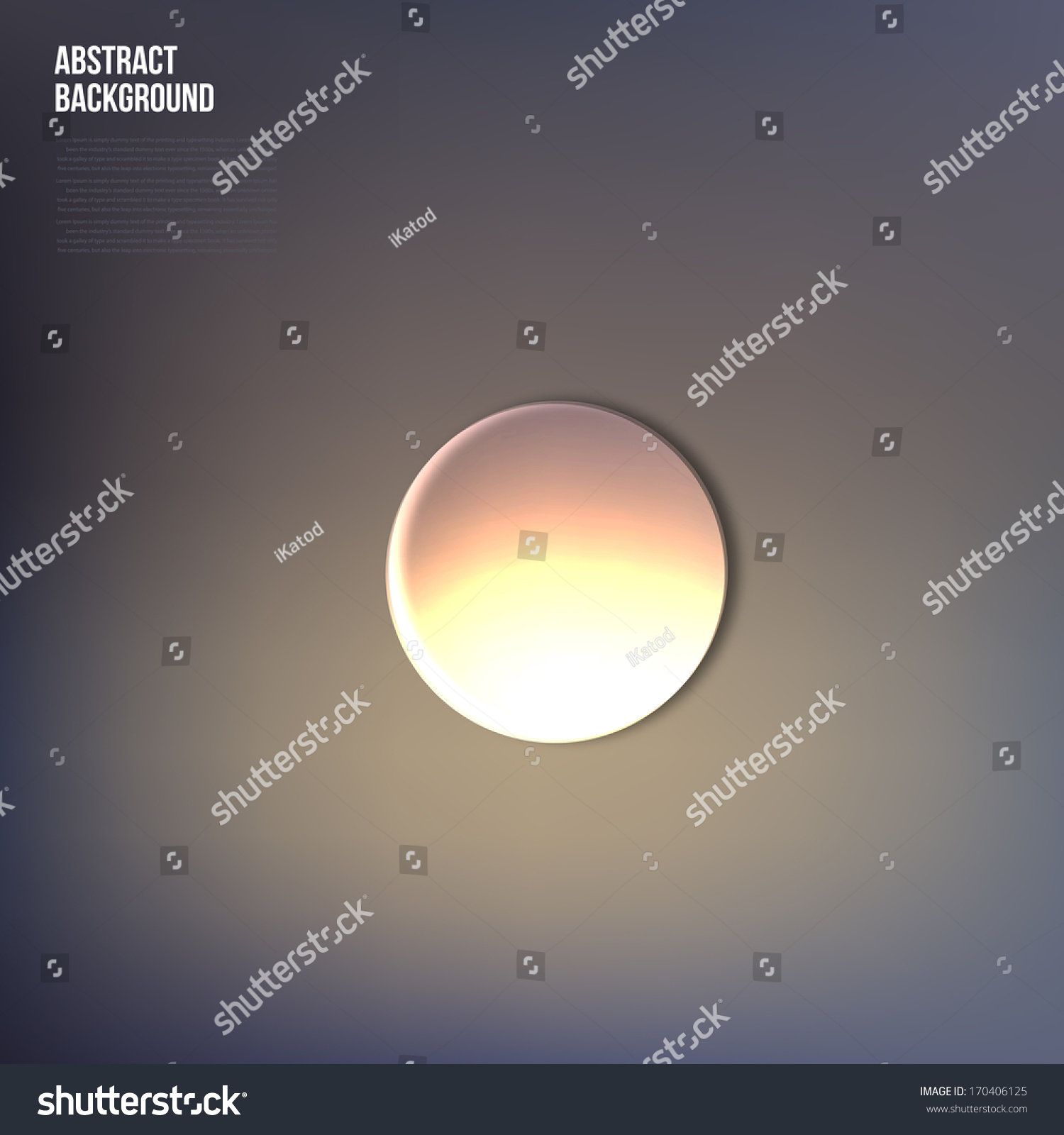 Vector Circle Object Design Trend Transparent Stock Vector (Royalty ...