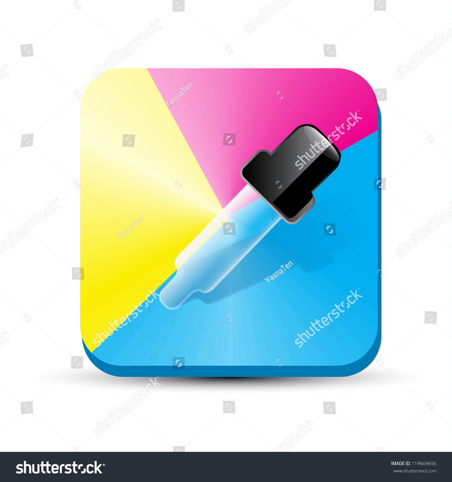 Vector Cmyk Palette Picker Stock Vector (Royalty Free) 119669656 ...