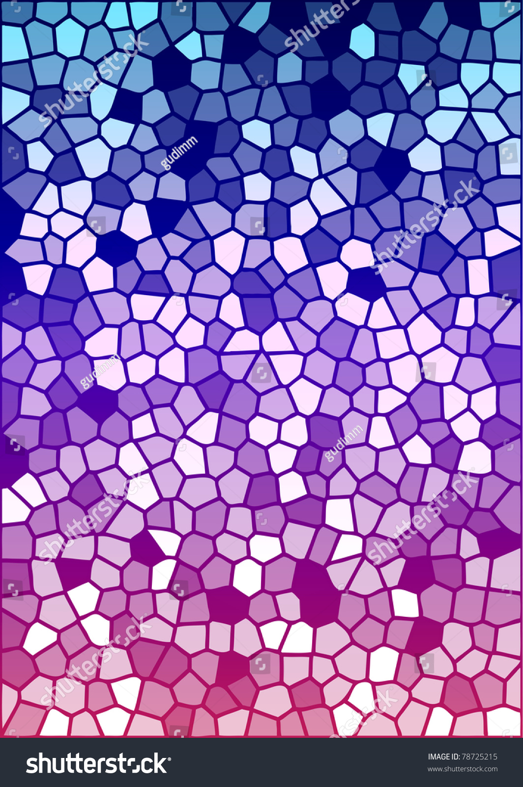 Vector Colorful Stained Glass Texture Stock Vector (Royalty Free) 78725215