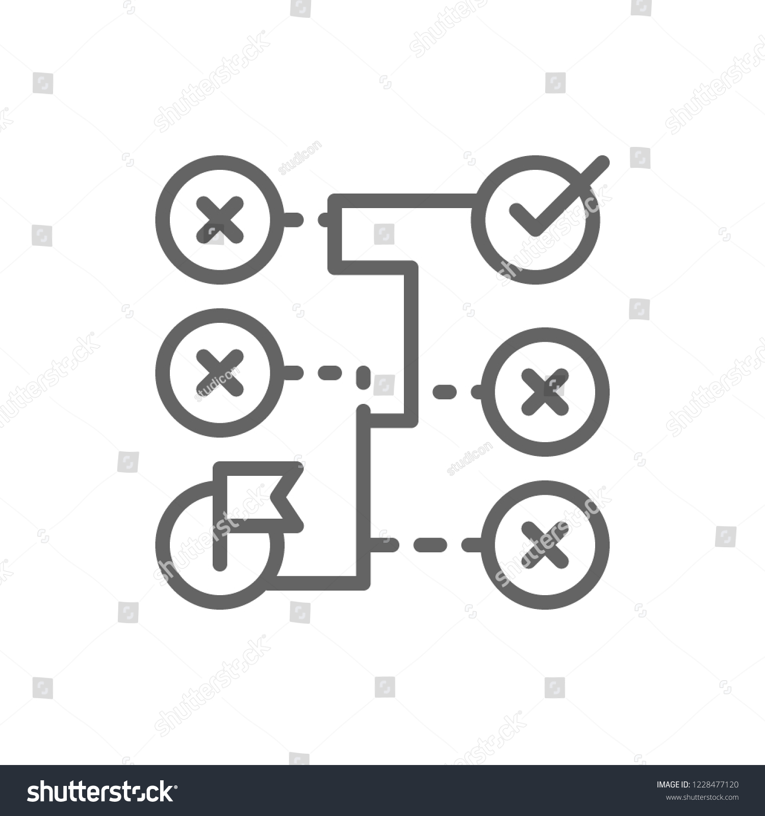 Vector Correct Solution Labyrinth Maze Right Stock Vector (Royalty Free ... Vector Correct Solution Labyrinth Maze Right Stock Vector (Royalty Free ...