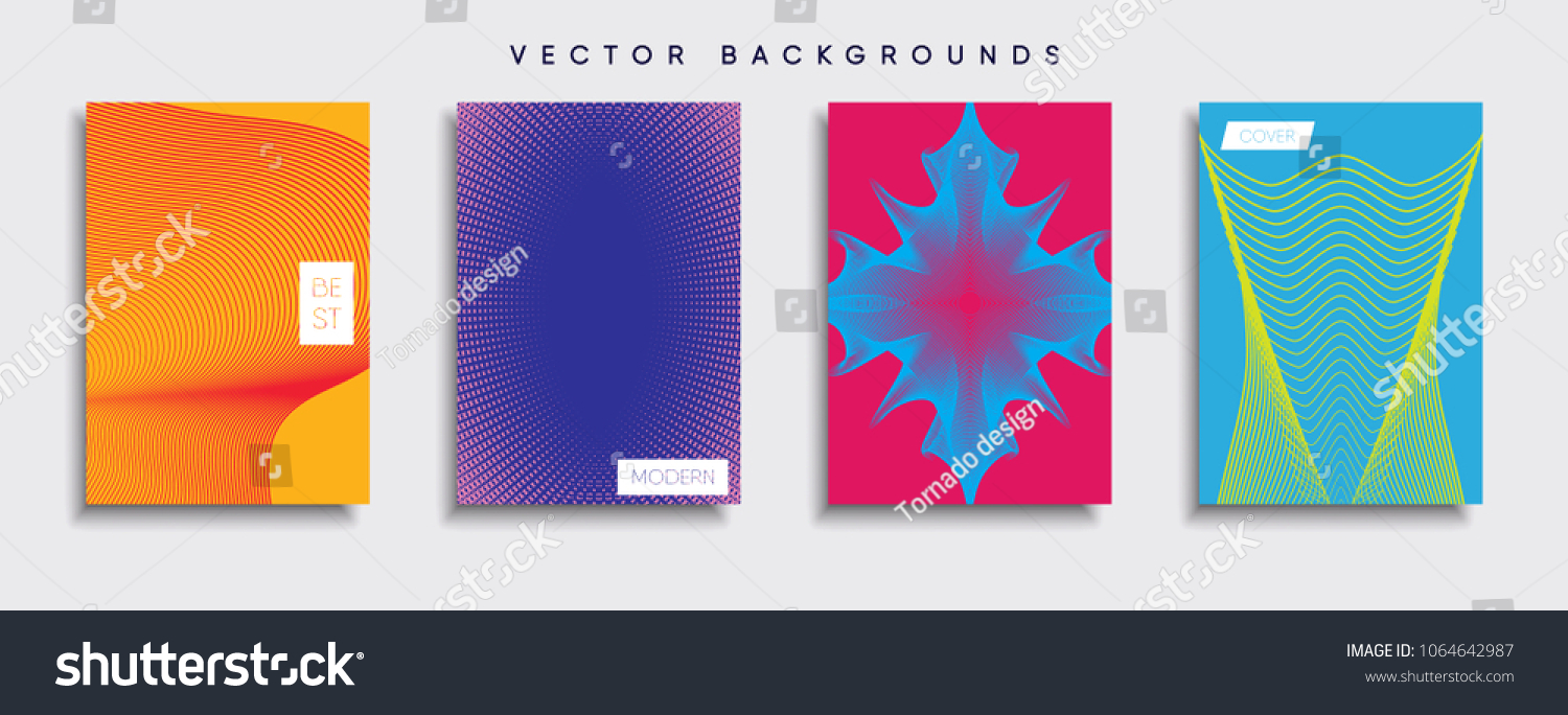 Vector Cover Designs Future Poster Template Stock Vector (Royalty Free ...