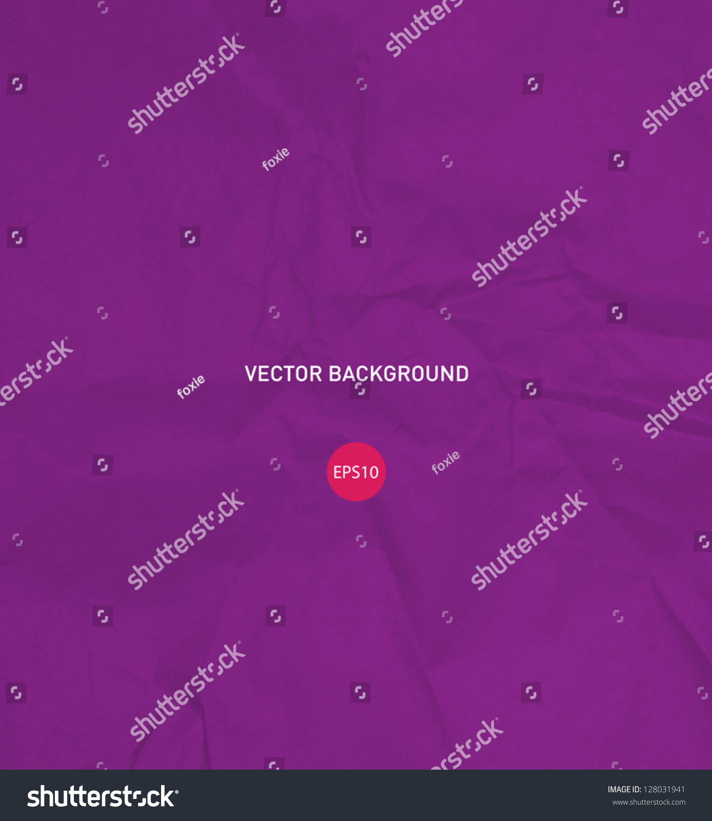 Vector Crumpled Bright Purple Paper Background Stock Vector (Royalty ...