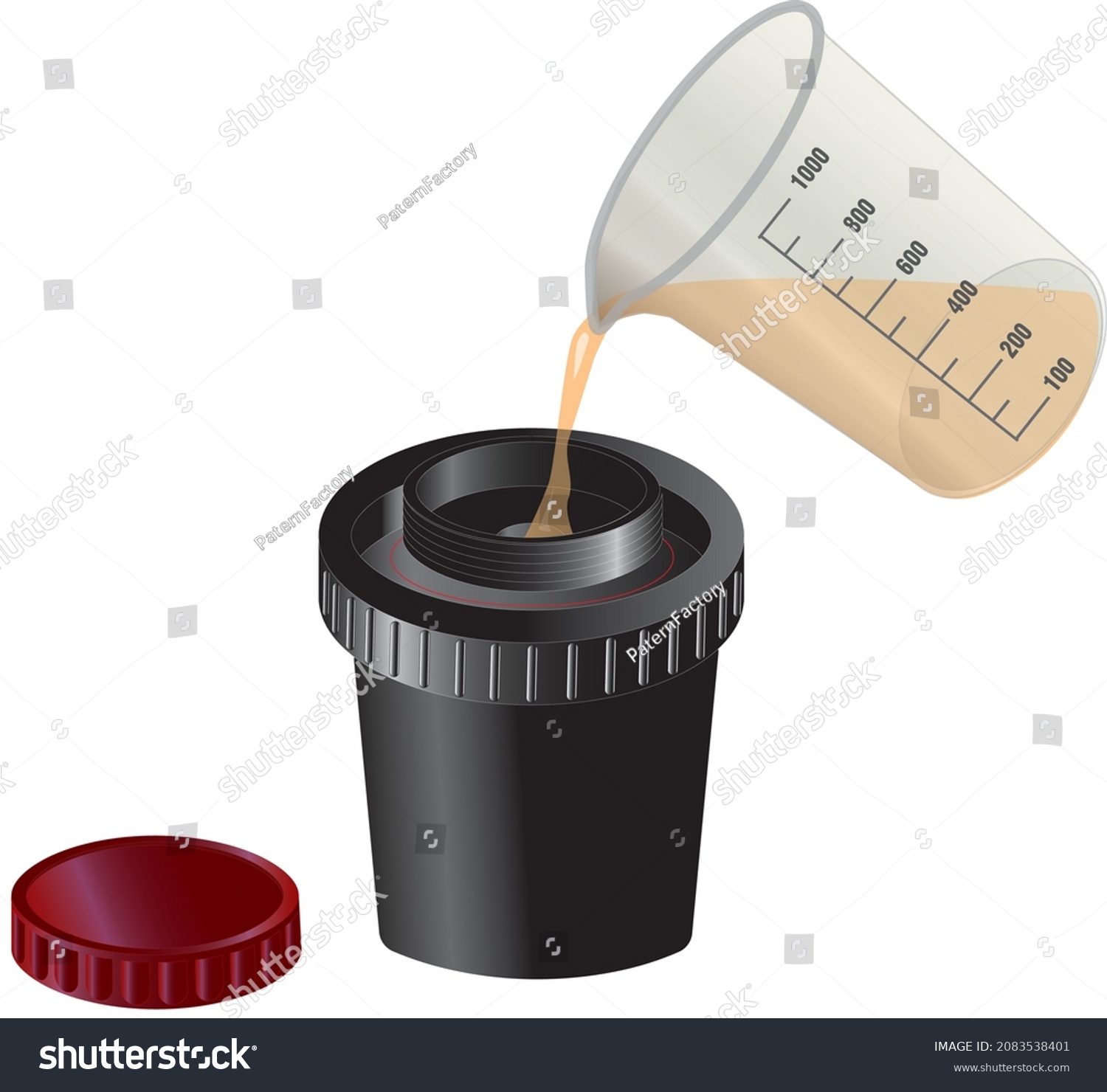 Vector Dark Room Film Strip Developing Stock Vector (Royalty Free ...
