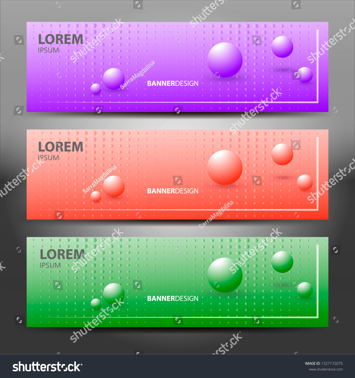 Vector Design Banner Background Vector Stock Vector (Royalty Free ...