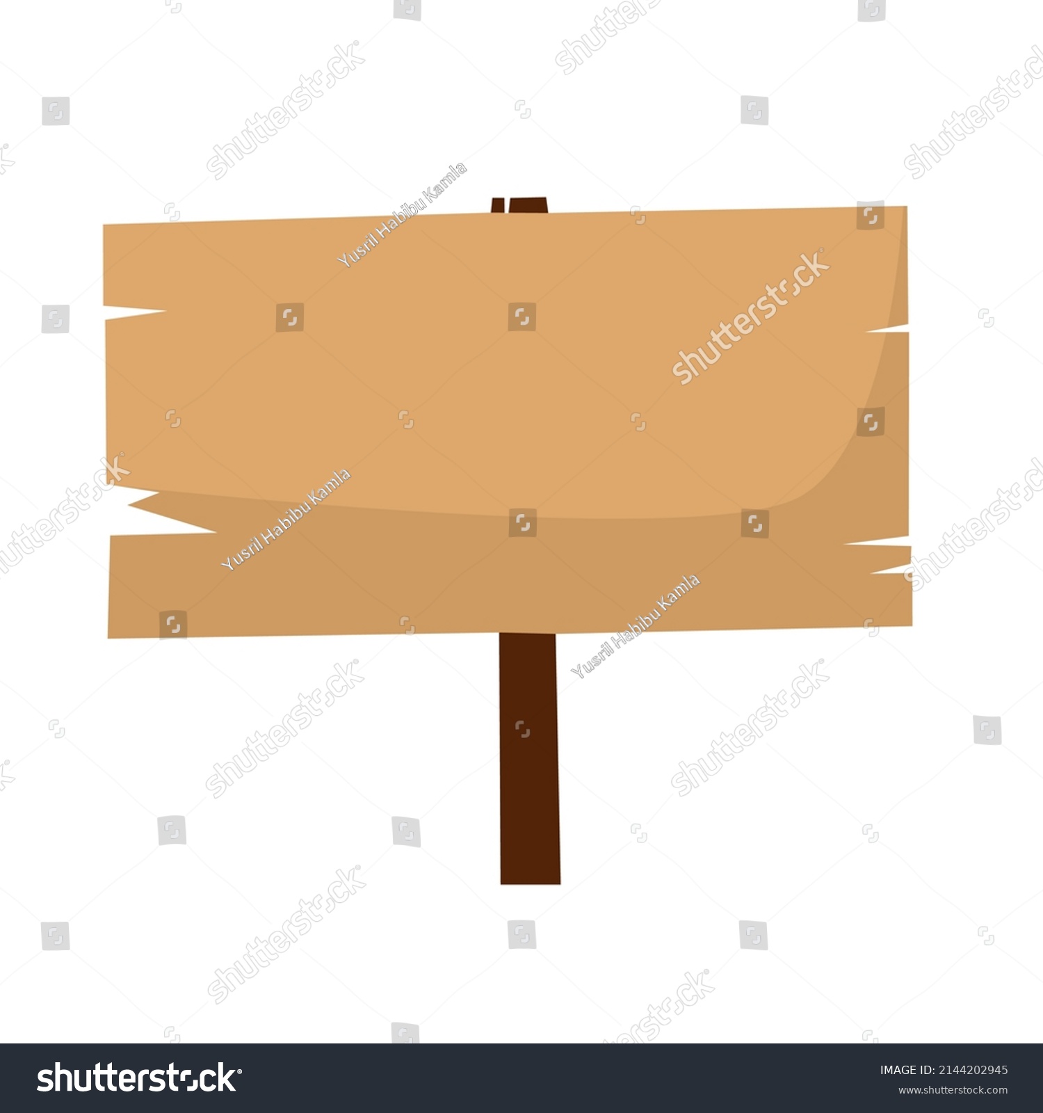 Vector Design Marker Pole Shape Illustration Stock Vector (Royalty Free ...