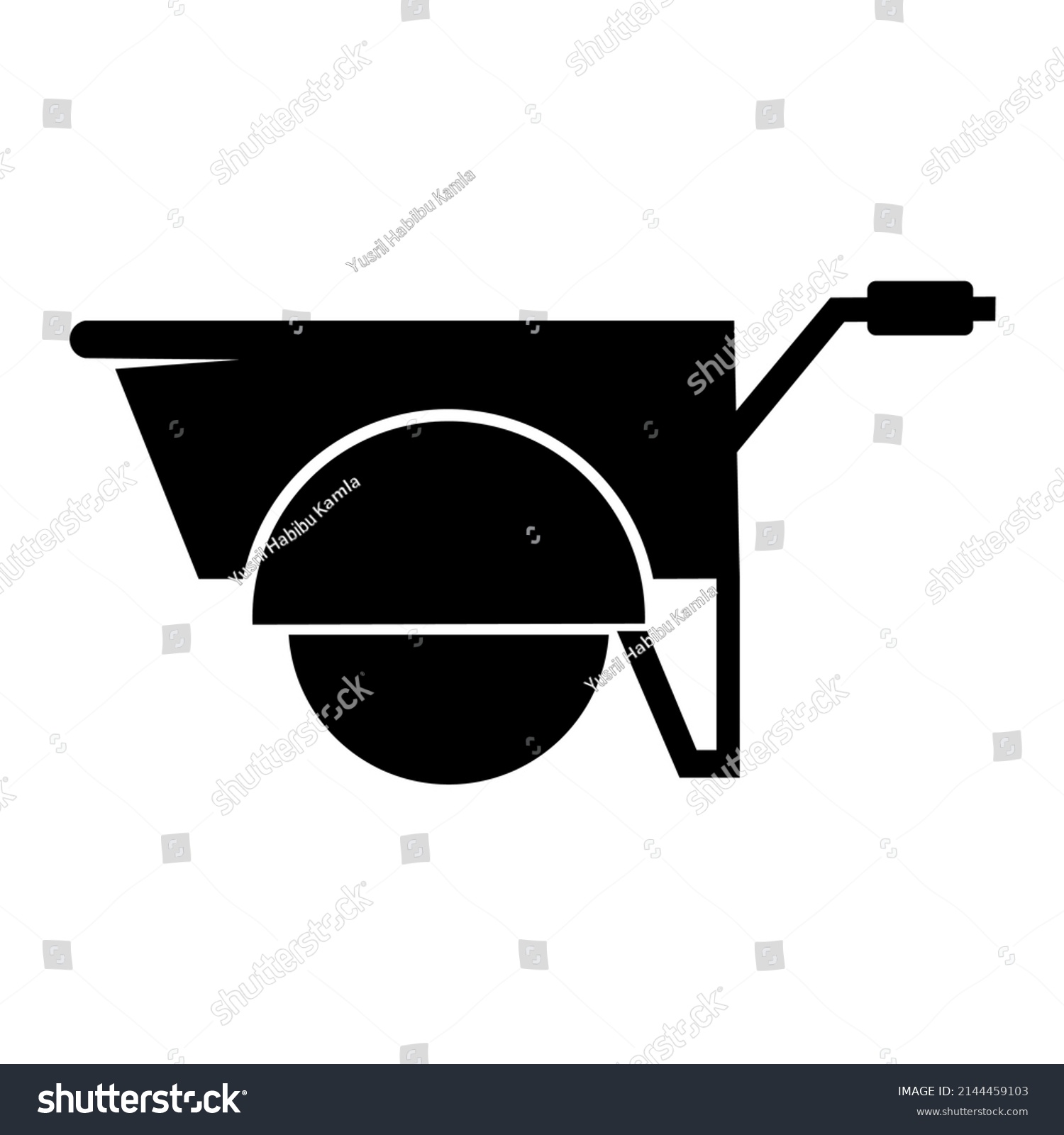 Vector Design Transport Tool Shape Illustration Stock Vector (Royalty ...