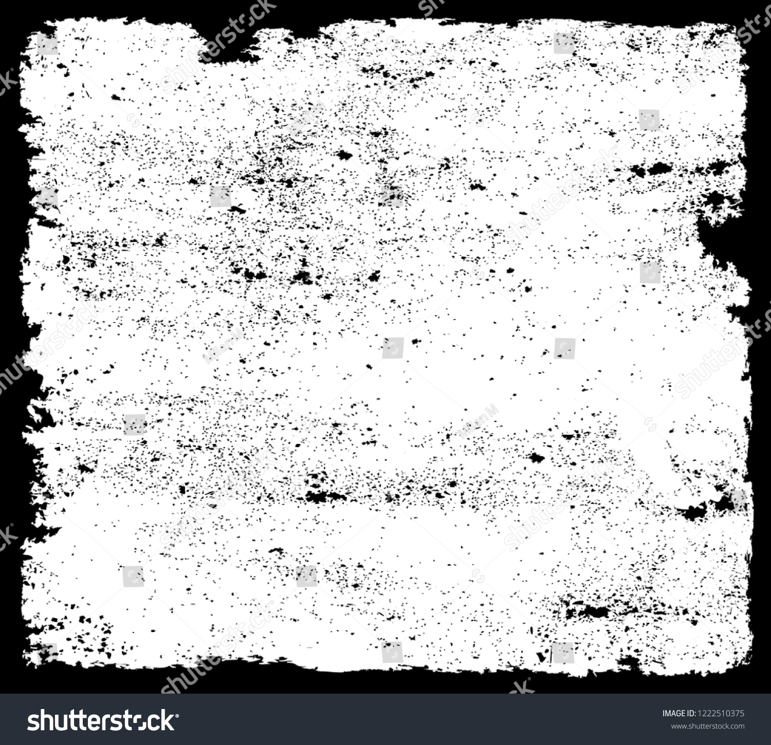Vector Distress Backgroundgrunge Border Frame Overlay Stock Vector ...