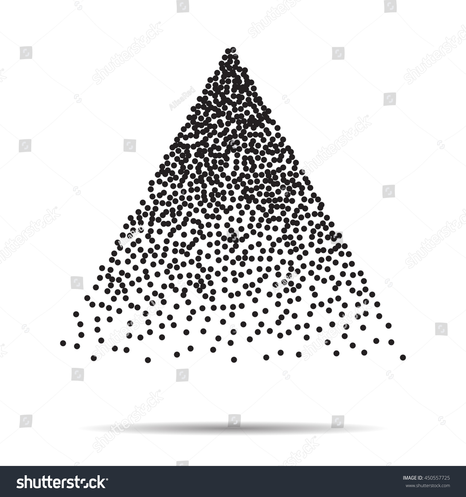 Vector Dots Pattern Modern Stylish Texture Stock Vector (Royalty Free ...