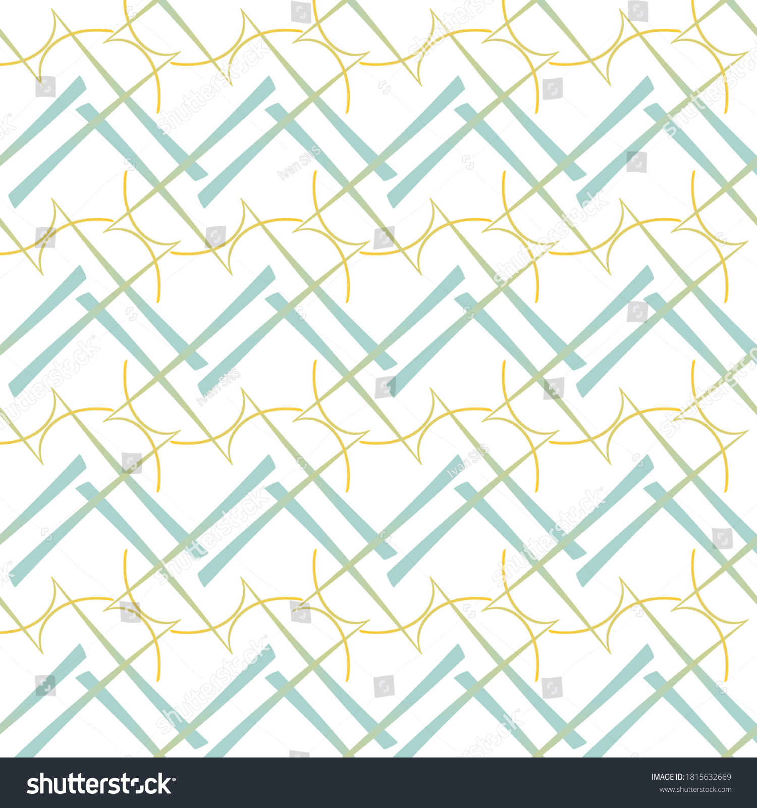Vector Drawing Consisting Thin Linear Elements Stock Vector (Royalty ...
