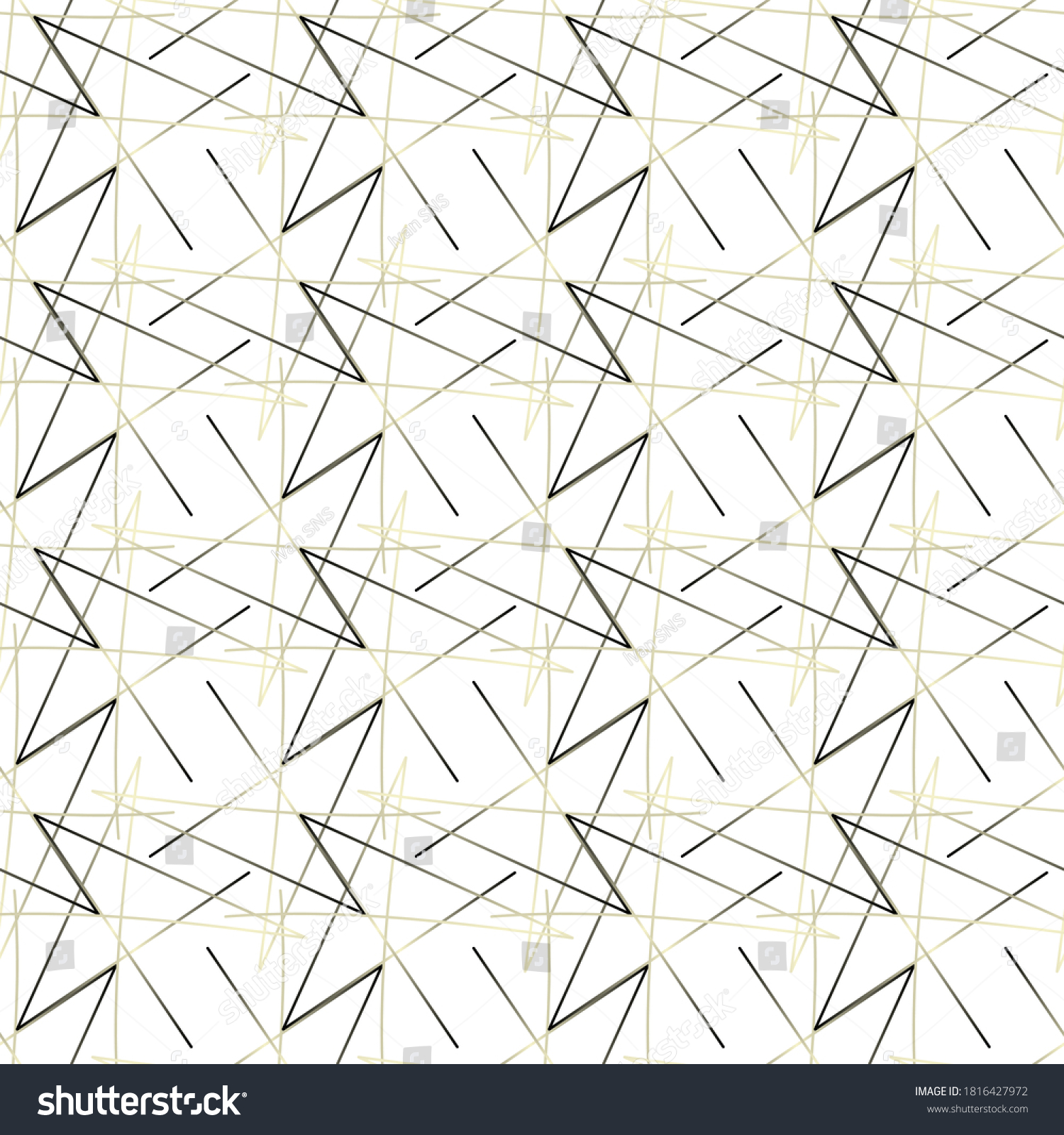 dibujo vectorial formado por elementos lineales: vector de stock (libre ...