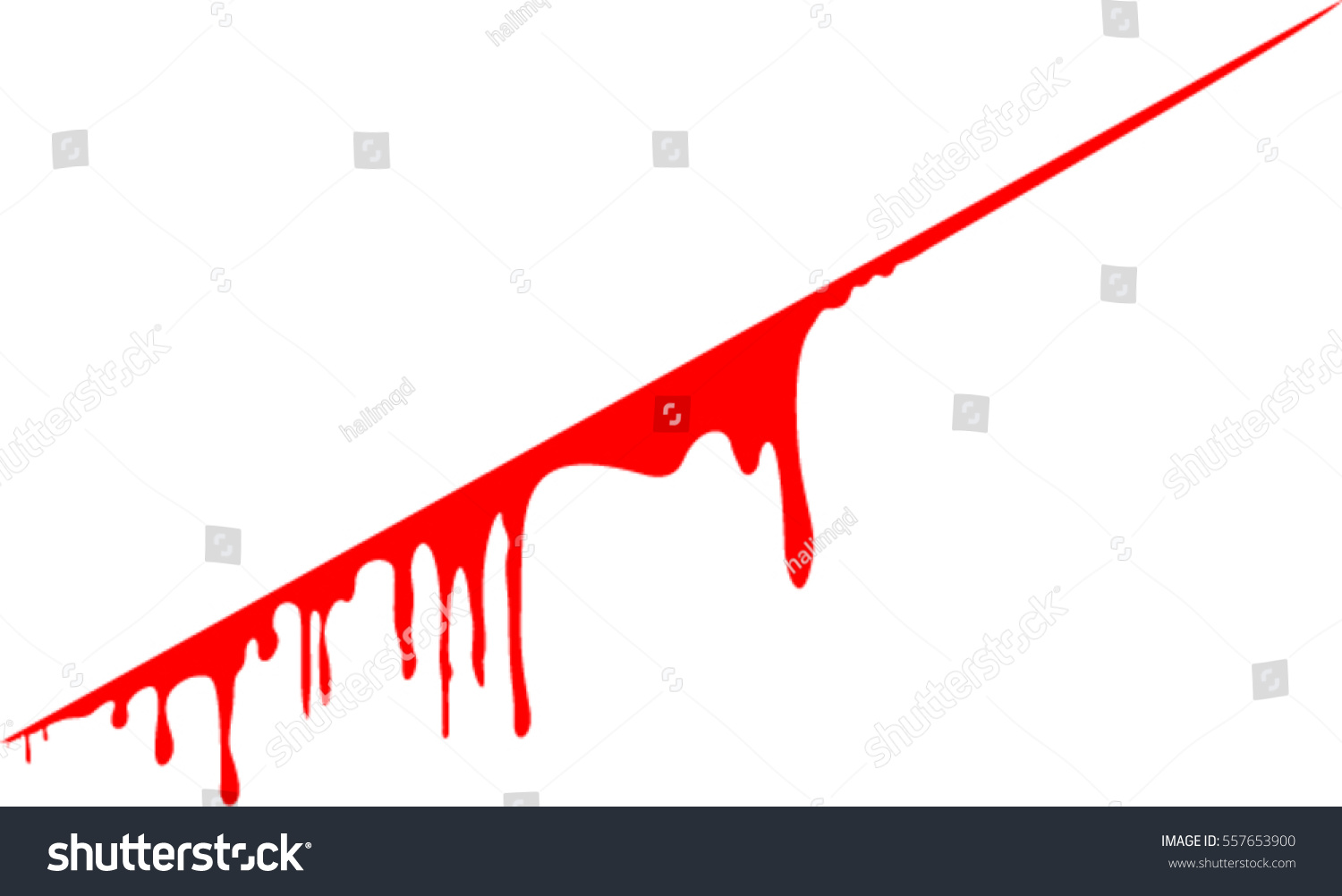 Vector Dripping Blood Vector Illustration: เวกเตอร์สต็อก (ปลอดค่า ...