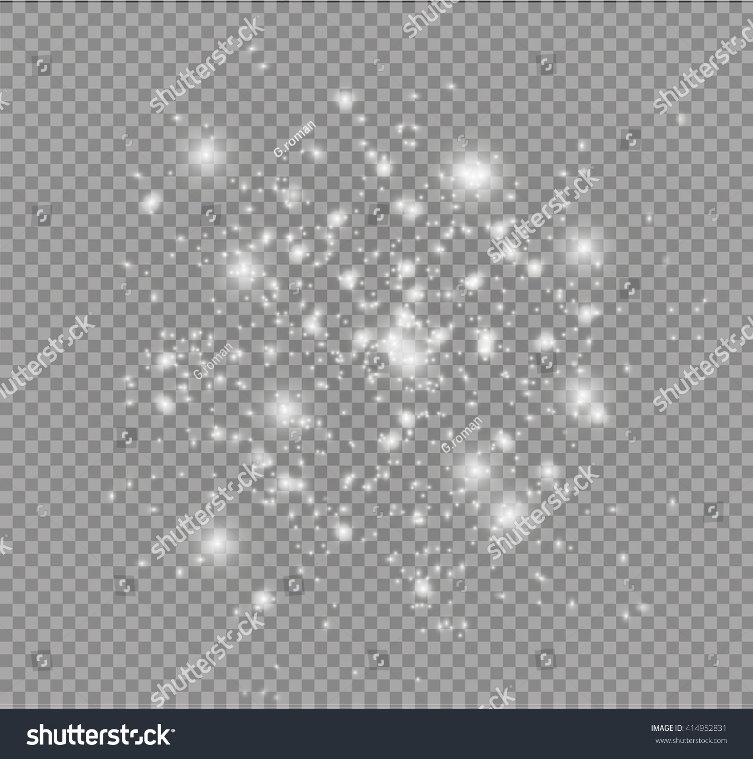polvo vectorial sobre fondo transparente: vector de stock (libre de ...