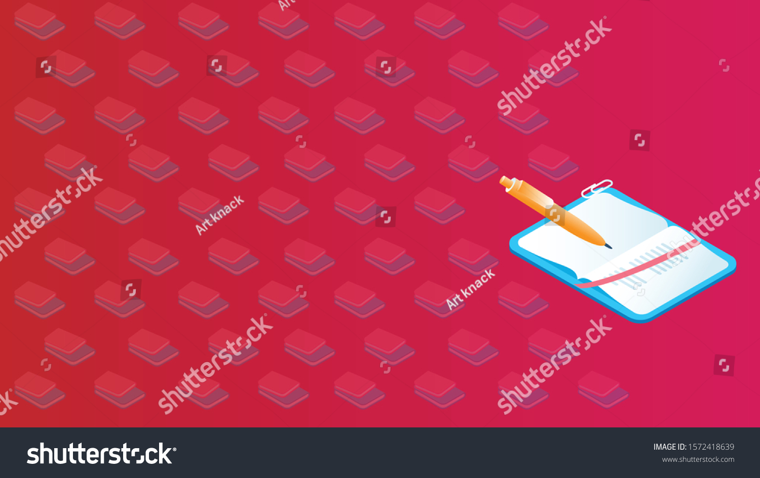 Vector Education Background Writing Concept: vector de stock (libre de ...