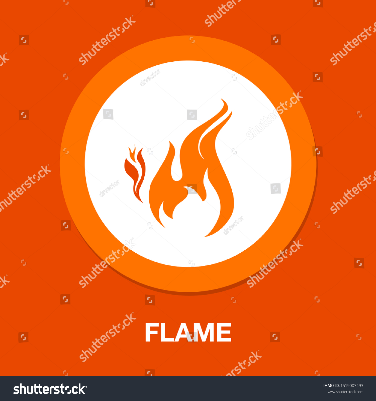 Vector Fire Flame Icon Hot Burn: Vector có sẵn (miễn phí bản quyền ...
