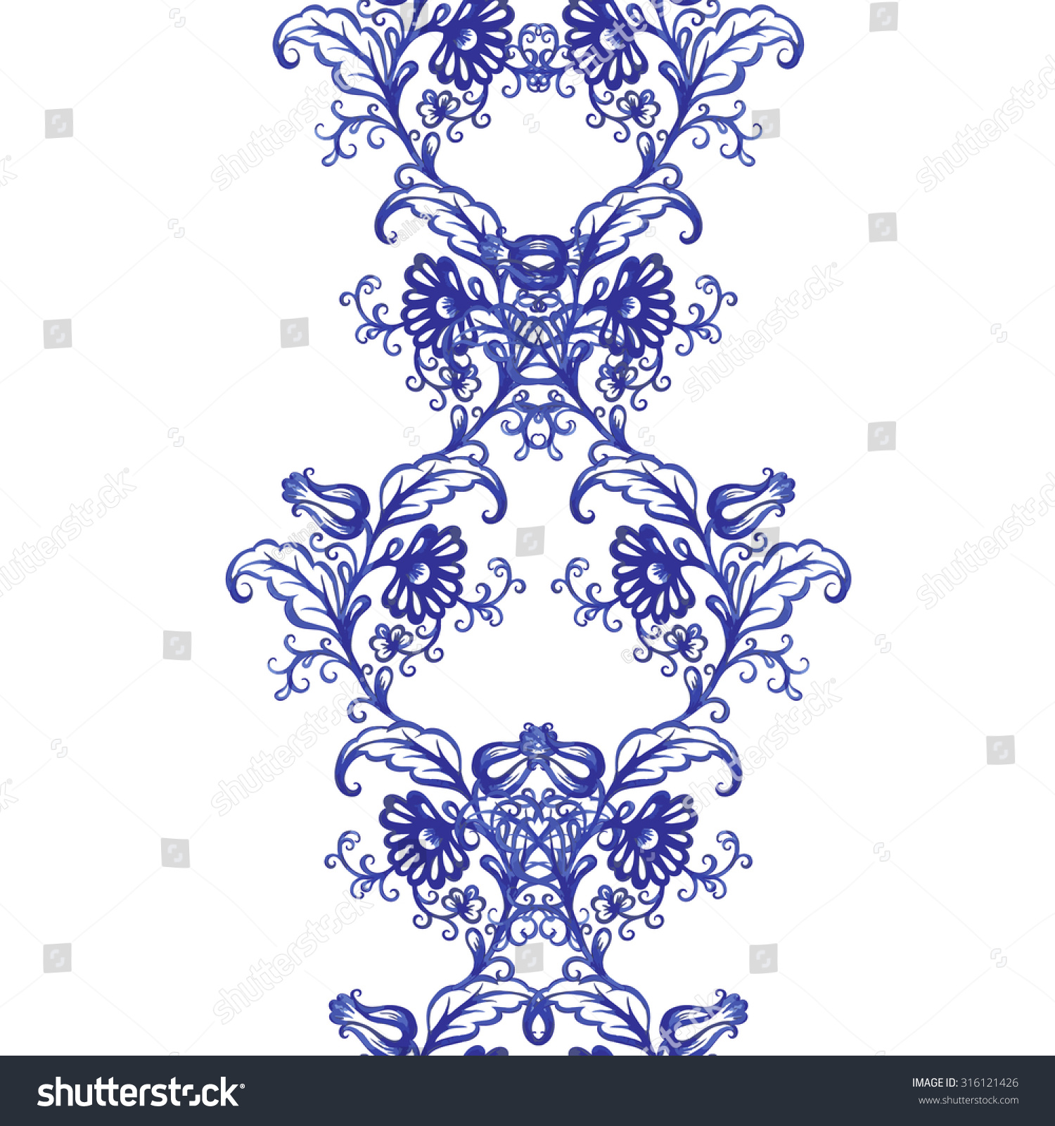 Vector Floral Watercolor Texture Pattern Blue Stock Vector (Royalty ... Vector Floral Watercolor Texture Pattern Blue Stock Vector (Royalty ...